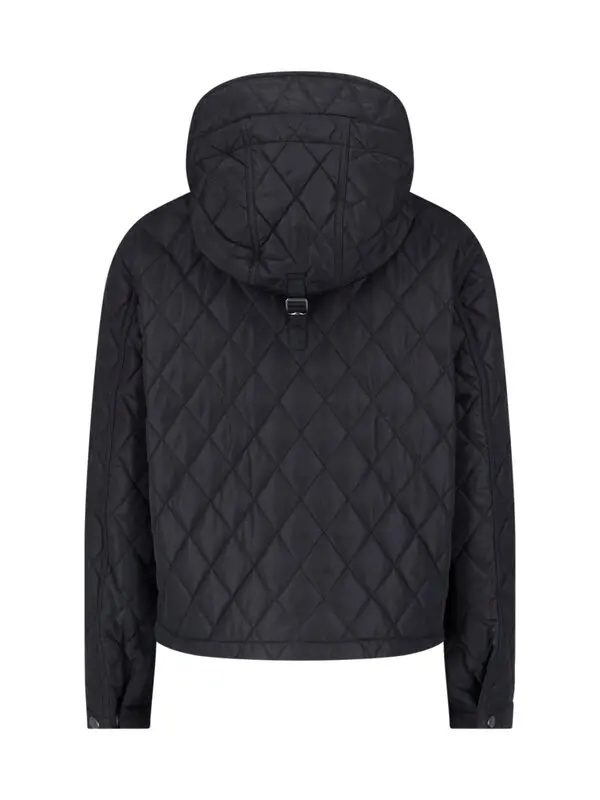 Burberry Quilted Hooded Jacket