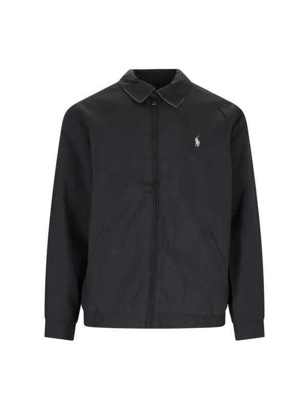 Polo Ralph Lauren Zip Logo Jacket - Black