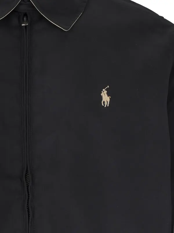 Polo Ralph Lauren Zip Logo Jacket - Black