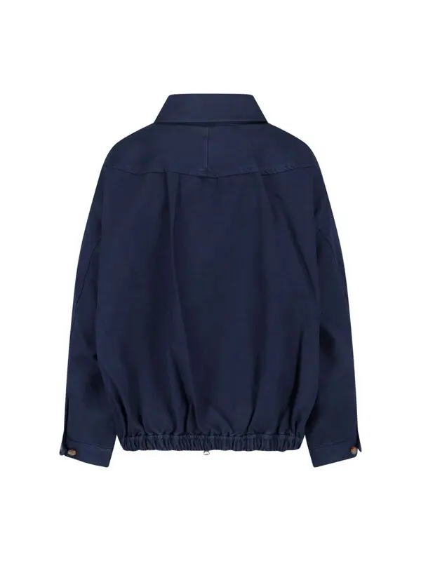 Polo Ralph Lauren Cotton Zip Logo Jacket