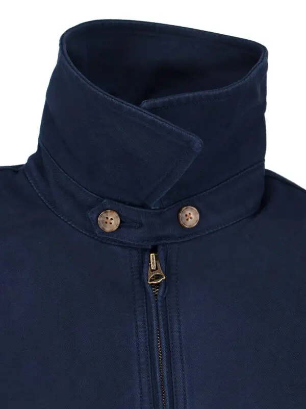 Polo Ralph Lauren Cotton Zip Logo Jacket