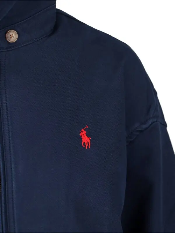 Polo Ralph Lauren Cotton Zip Logo Jacket