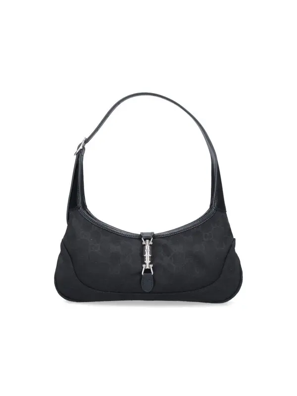 Gucci Jackie Slim Shoulder Bag - Black