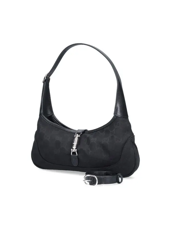 Gucci Jackie Slim Shoulder Bag - Black