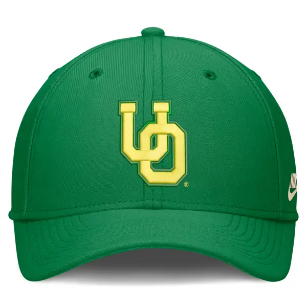 Nike Oregon Legacy Rise Vintage College Baseball Hat - Green