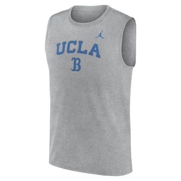 Nike Ucla Primetime Arch Legend Dri-fit College Muscle Tank Top - Grey