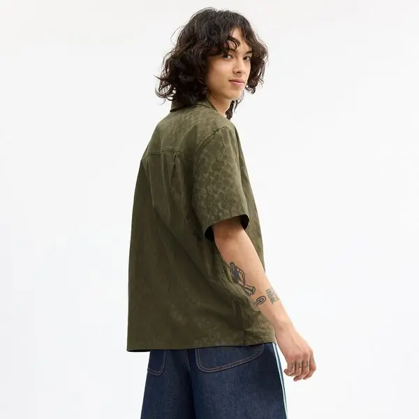 COACH Brain Dead Signature Camp Shirt