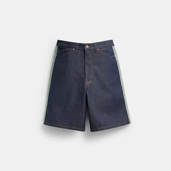 COACH X Brain Dead Recycled Cotton Denim Shorts