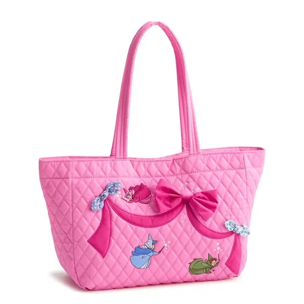 VERA BRADLEY Disney Small Hathaway Tote Bag - Pink