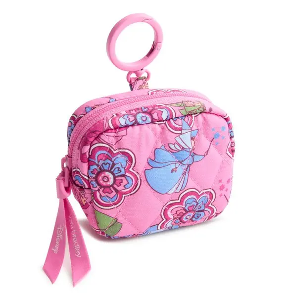VERA BRADLEY Disney Zip Earbud Bag Charm - Pink