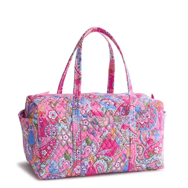 VERA BRADLEY Disney Large Original Duffel - Pink