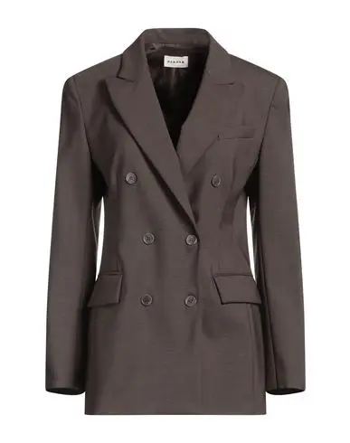 P.a.r.o.s.h P. A.r. O.s. H. Blazer Chocolate Size Virgin Wool, Elastane - Brown