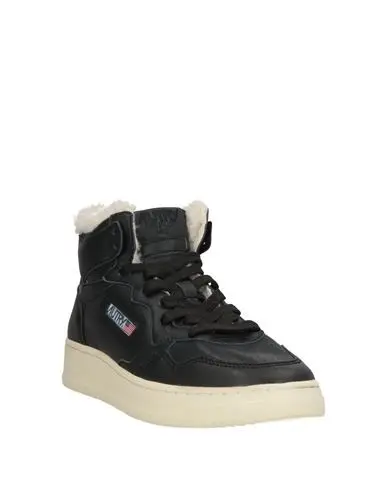 AUTRY Leather High-top Shearling Lined Sneakers