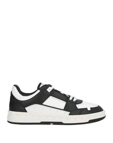 Valentino Garavani Leather Sneakers - Black