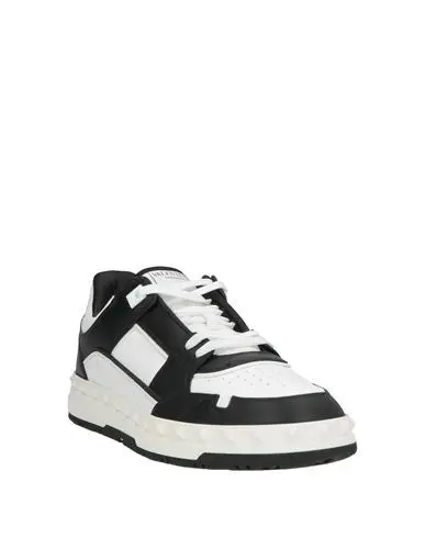 Valentino Garavani Leather Sneakers - Black