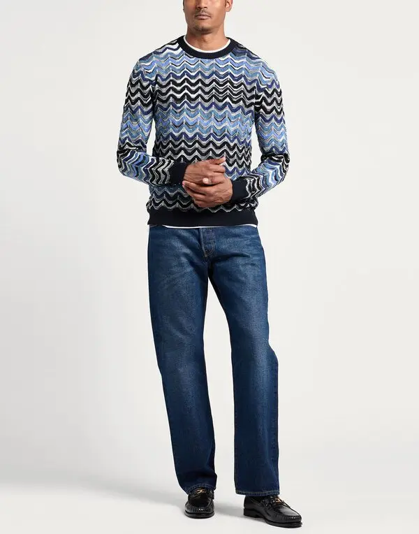 Missoni Sweater Size Wool - Blue