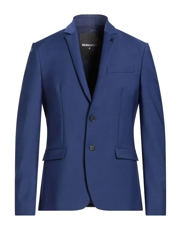 Patrizia Pepe Blazer Size Polyester, Virgin Wool, Elastane