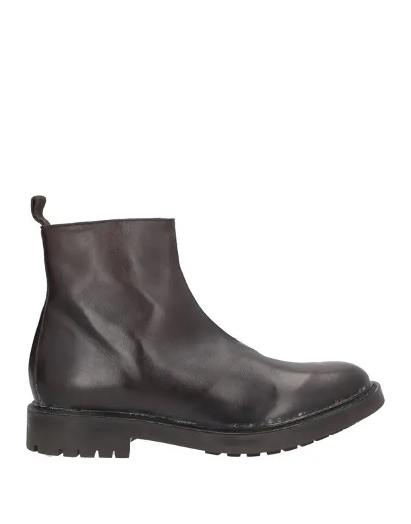 Moma Ankle Boots Dark Size Leather