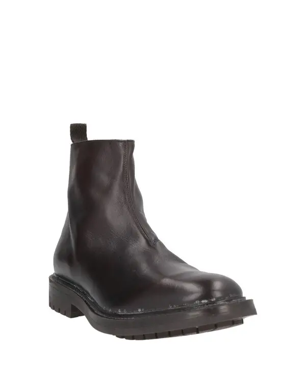 Moma Ankle Boots Dark Size Leather