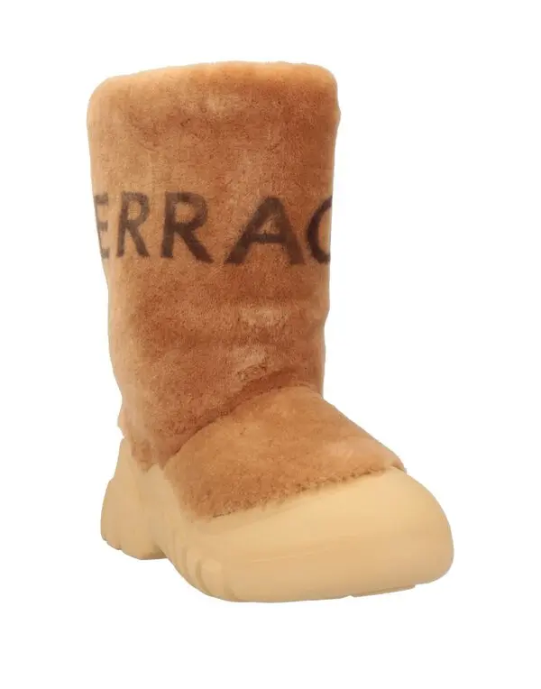 FERRAGAMO Sheepskin Padded Ankle Boots