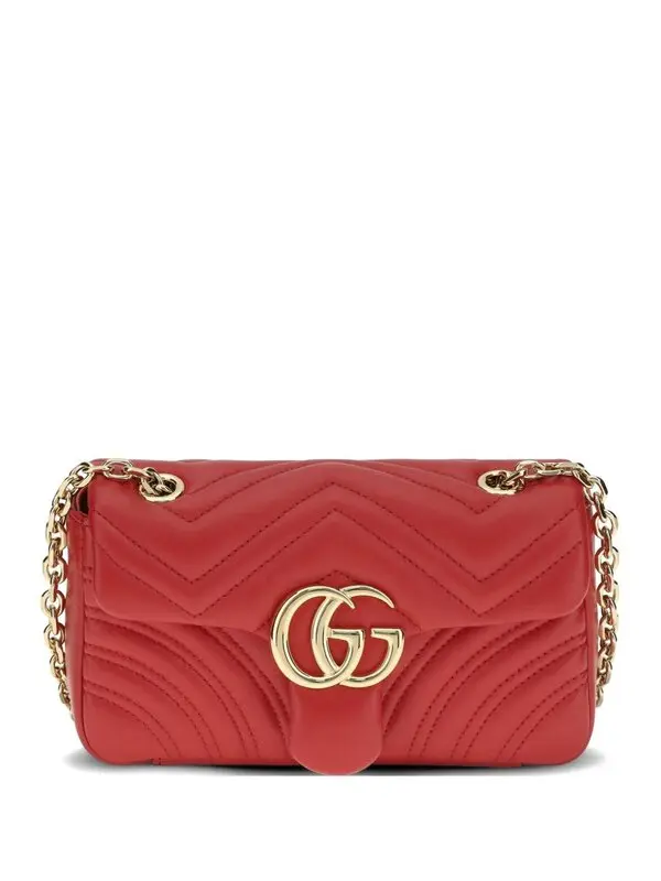 Gucci Gg Marmont Small Leather Shoulder Bag