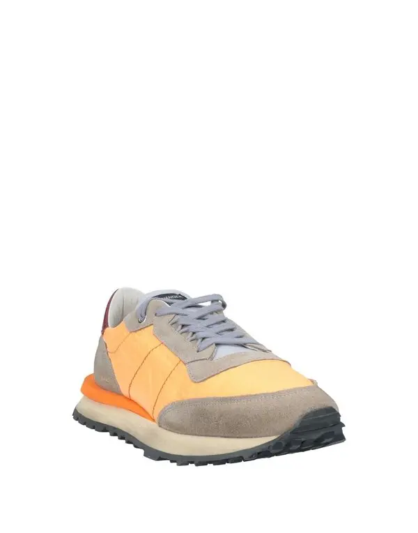 HIDNANDER Textile Fibers And Leather Sneakers