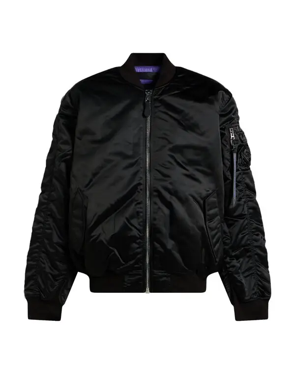 Alpha Industries Jacket Military Size Nylon - Black