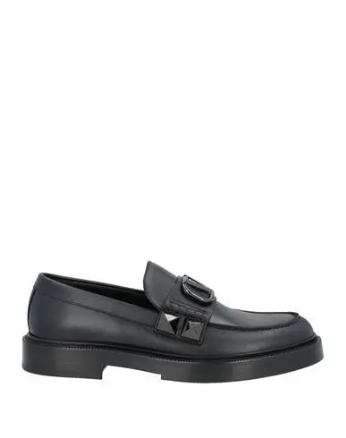 Valentino Garavani Loafers Size Leather - Black