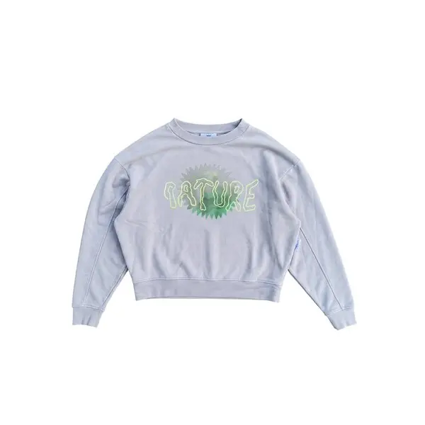 ACHILLES AND THE TORTOISE More Nature' Crewneck Sweatshirt - Grey