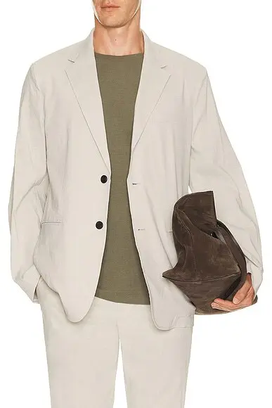 Theory Standard Blazer - Silver Cloud