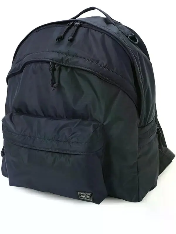 PORTER-YOSHIDA & CO Logo-patch Backpack - Blue