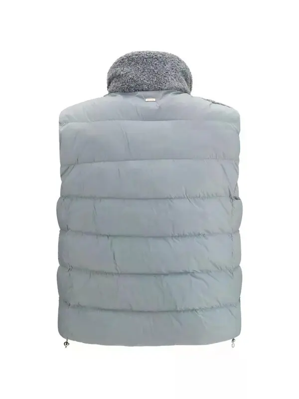 Herno Quilted Teddy-texture Gilet