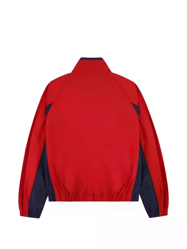 SPORTY & RICH Logo Embroidered Bomber Jacket