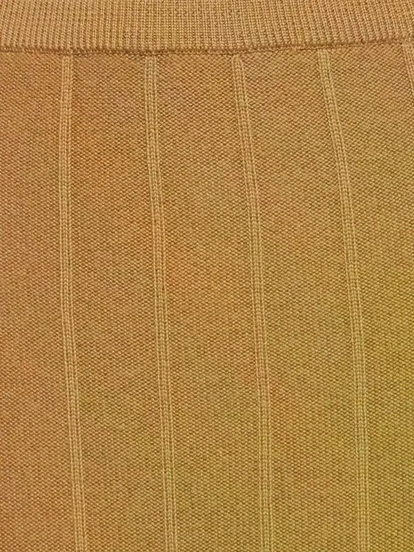 Max Mara Midi Ribbed-knit Skirt