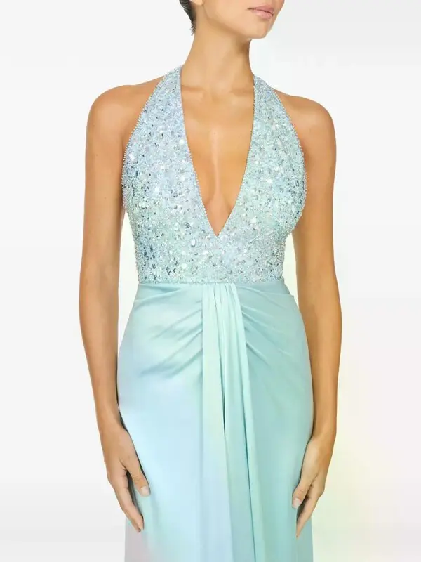 Jenny Packham Namira Halterneck Dress