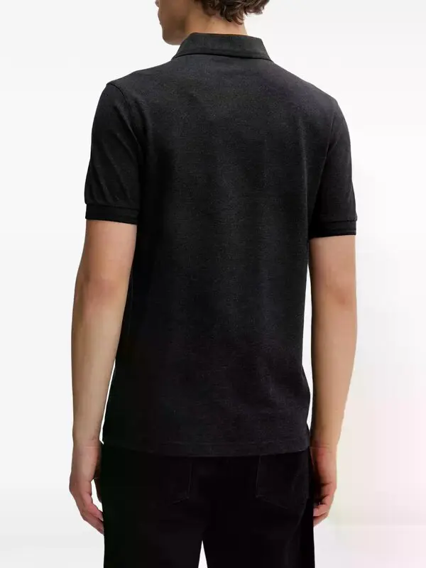 Fred Perry Embroidered-logo Piqué Polo Shirt - Grey