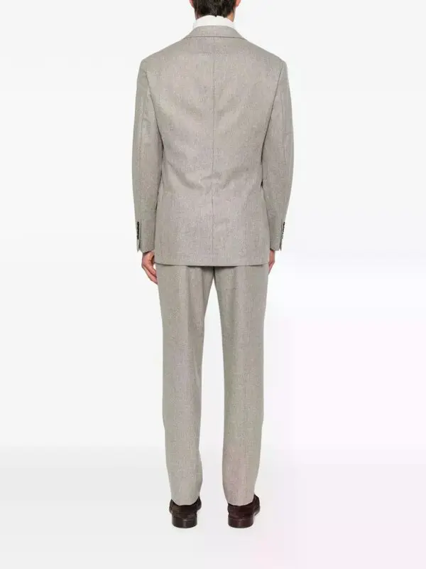 Brunello Cucinelli Double-breasted Wool Suit