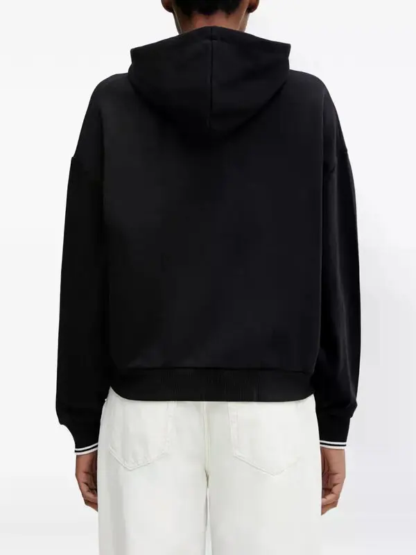 Fred Perry Embroidered Zip-up Hoodie