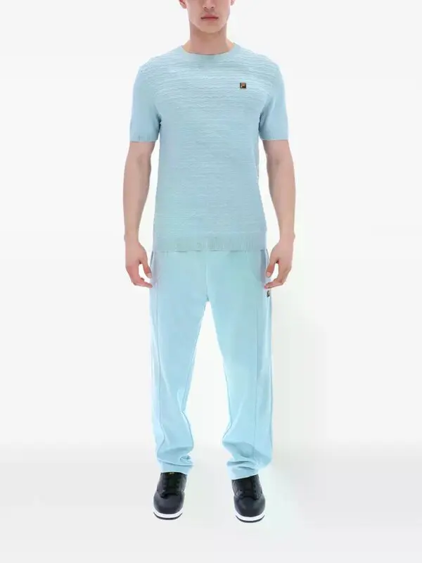 FILA Sterling Don Textured-knit T-shirt