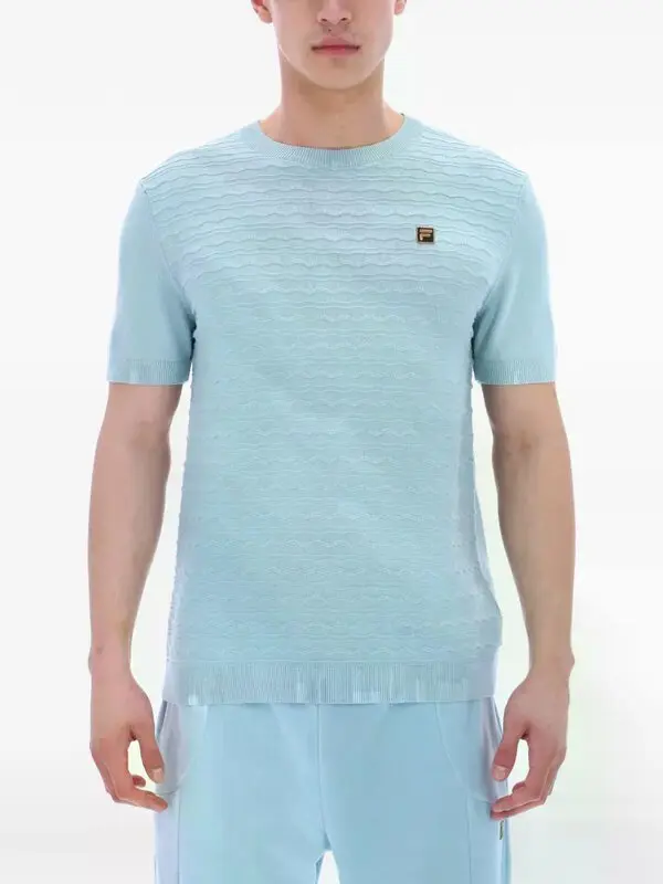 FILA Sterling Don Textured-knit T-shirt