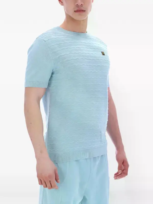 FILA Sterling Don Textured-knit T-shirt