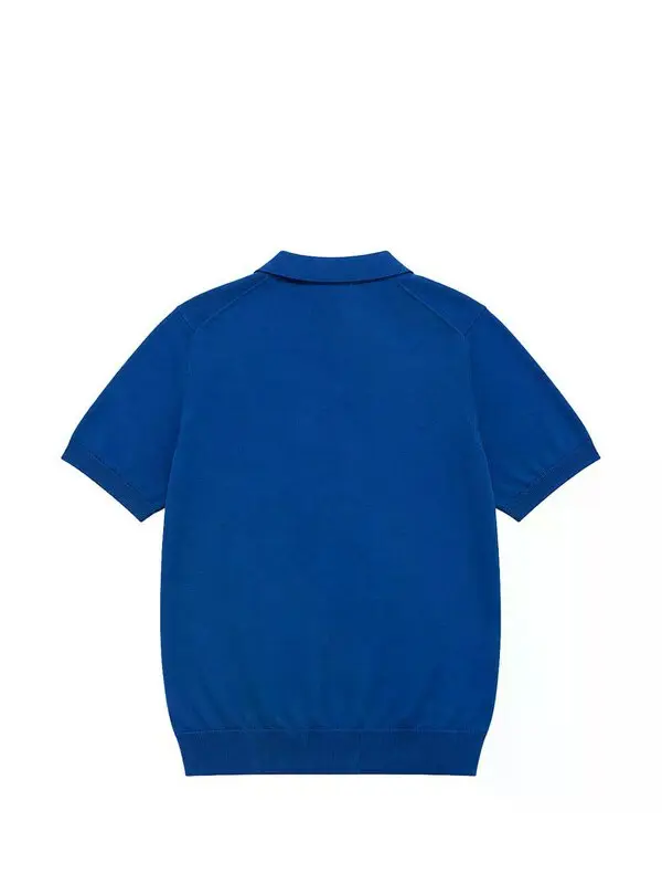 AMARANTO Crew-neck Polo Shirt