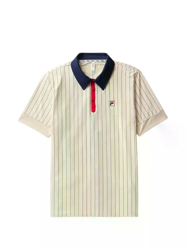 FILA Iconic Bb1 Striped Polo Shirt