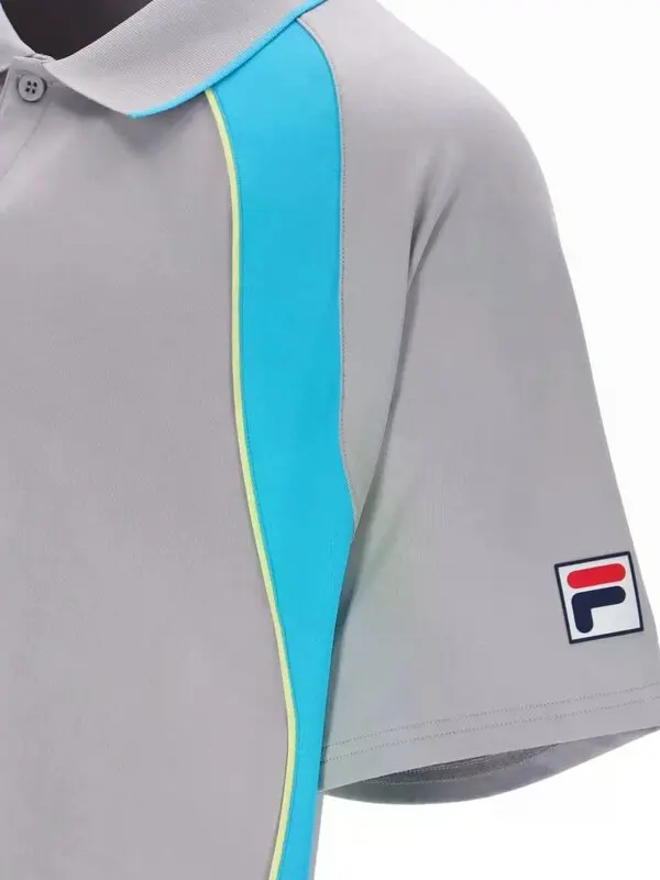FILA Backspin Panelled Polo Shirt