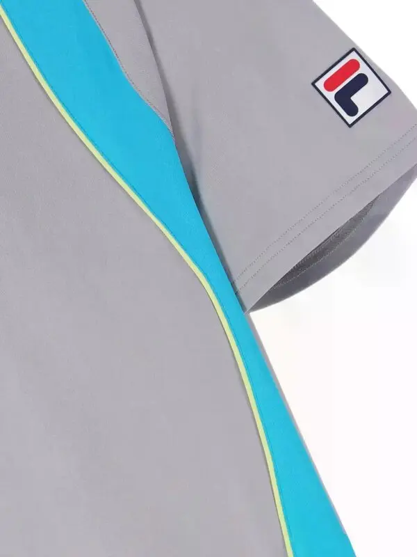 FILA Backspin Panelled Polo Shirt