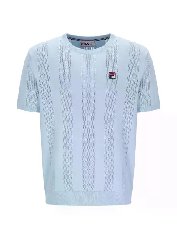 FILA Skyway Corrado Knitted-panel T-shirt