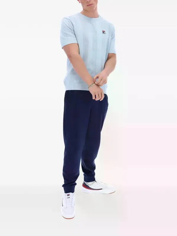 FILA Skyway Corrado Knitted-panel T-shirt