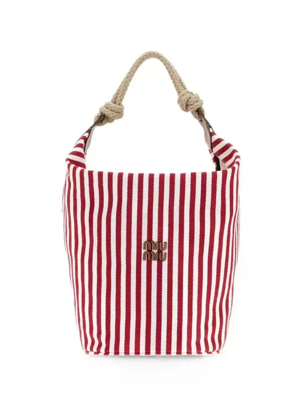 Miu Miu Embroidered Bucket Bag