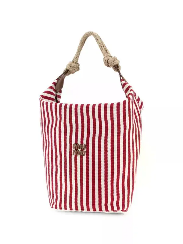 Miu Miu Embroidered Bucket Bag