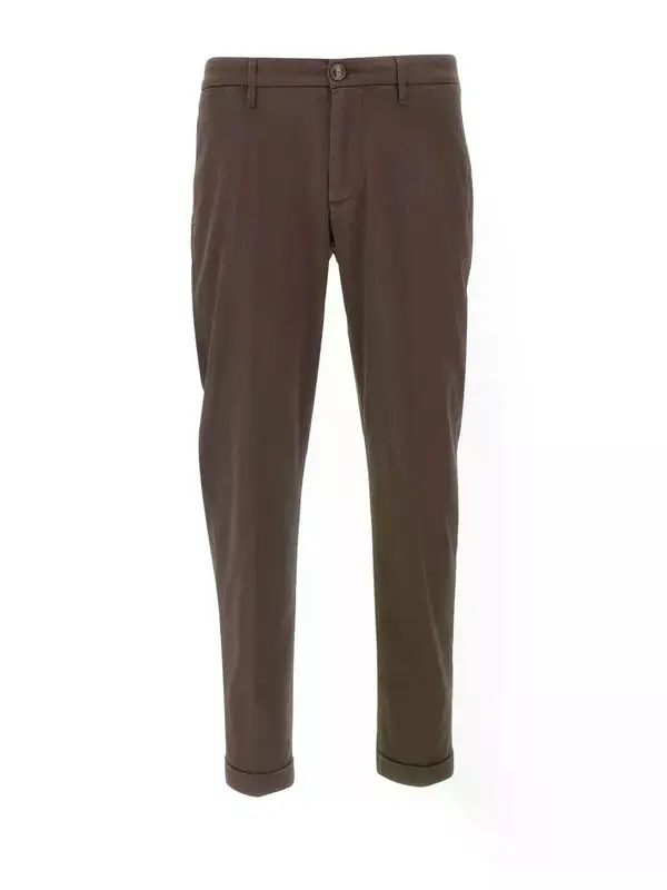 RE-HASH Mucha Slim-fit Chinos - Brown